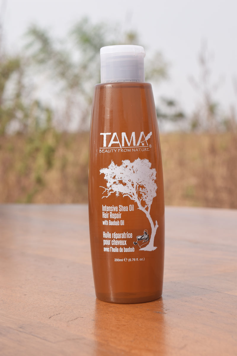 Intensive Shea Oil for Hair with Baobab Oil – TAMA Cosmetics